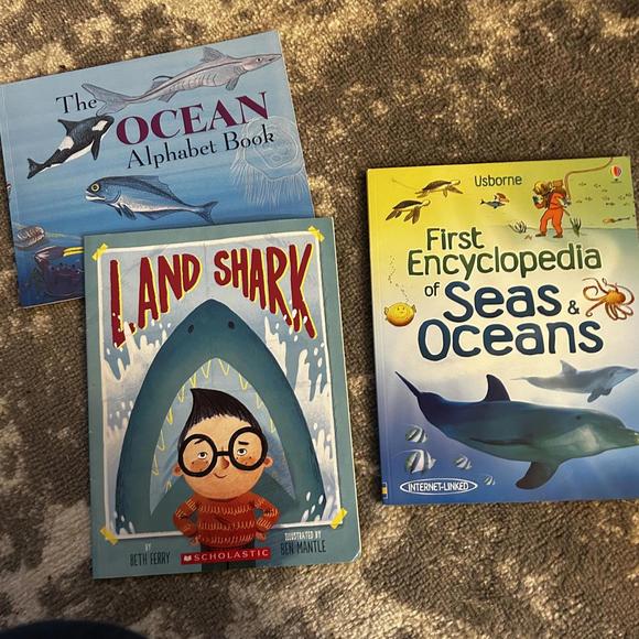 Scholastic | Toys | Three Seaocean Themed Books | Poshmark